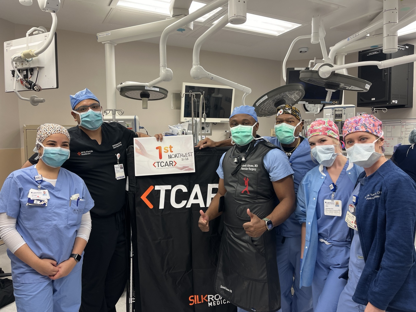 HCA Florida Northwest Hospital completes first TCAR procedure | HCA Florida HCA Florida Northwest Hospital completes first TCAR procedure | HCA Florida